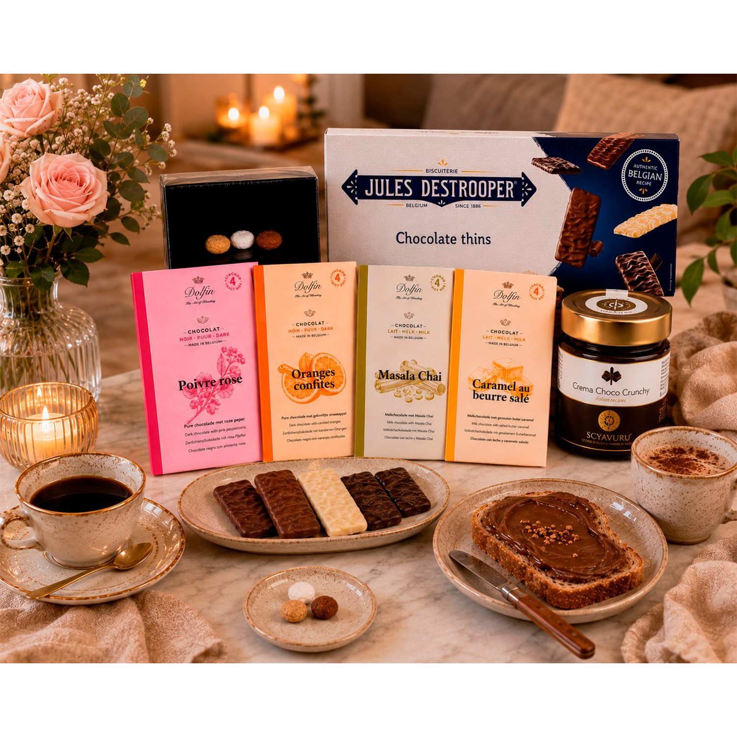 Cesta de chocolate para regalar | Dulce Gourmet